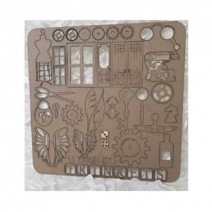 A Vintage Girl Chipboard Printers Tray Trinket Set | Thats Crafty