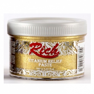 Rich Hobby Titanium Paste - White Gold | Thats Crafty