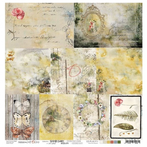 Craft O'Clock Sheet of Extras - Summer Charm - Decorative Cards | Thats ...