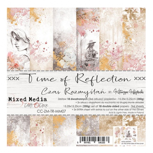 Craft O'Clock 6x6 Paper Pack - Time of Reflection | Thats Crafty