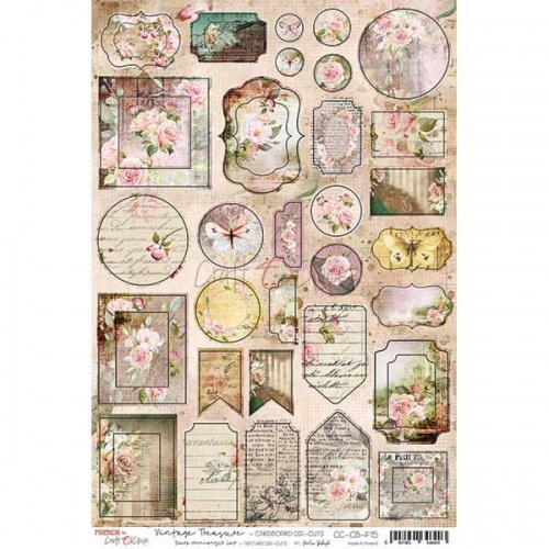 Craft O'Clock Thick Cardboard Die Cuts - Vintage Treasure | Thats Crafty