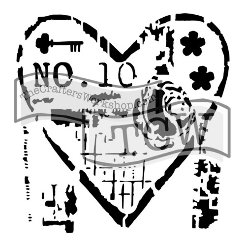 Crafter's Workshop 6ins x 6ins Stencils