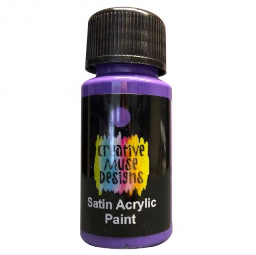 Creative Muse Designs Satin Paint - Deep Violet | Thats Crafty