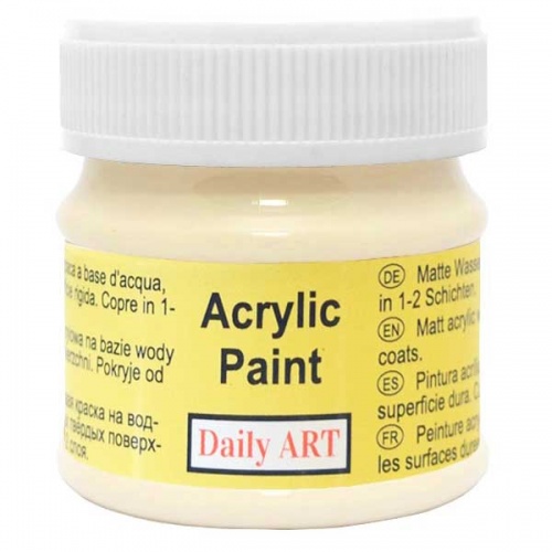 Daily ART Craft Acrylic Paint - Cream | Thats Crafty