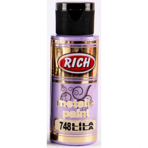 Rich Hobby Metallic Paint - Lilac | Thats Crafty