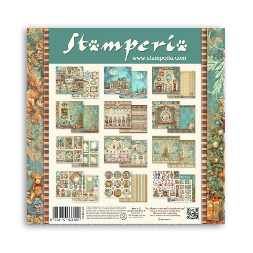 Stamperia Double Sided 12in x 12in Paper Pad - The Nutcracker - SBBL158 ...