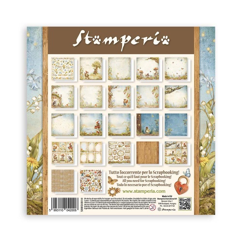 Stamperia Single Sided 8in x 8in Paper Pad - Hidden Grove - SBBSXB10 ...