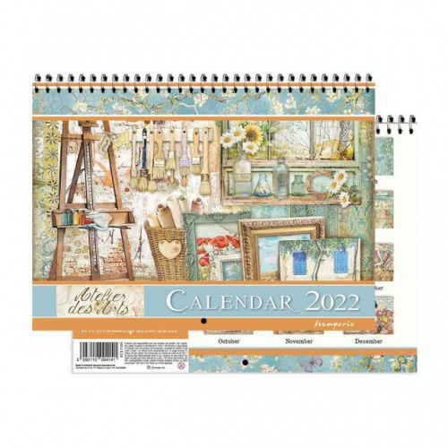 Stamperia Calendar 2022 - Atelier des Arts - ECL2205 | Thats Crafty
