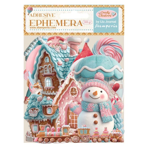 Stamperia Ephemera - Candy Christmas - DFLCT66 | Thats Crafty