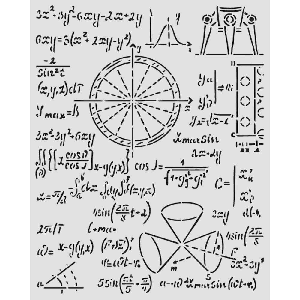 Stamperia Stencil - A New Beginning - Formulas - KSTD201 | Thats Crafty