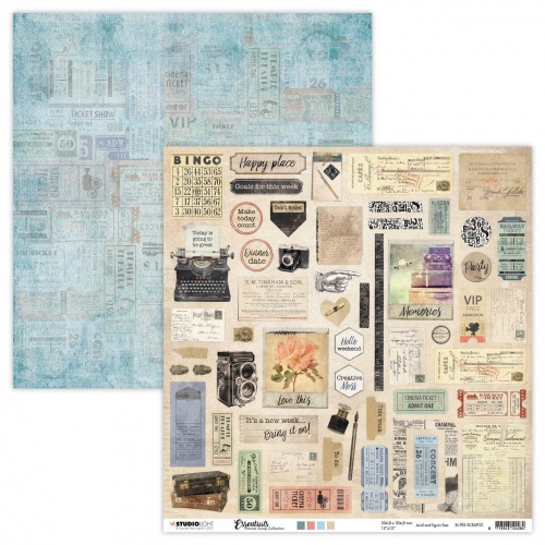 Studio Light Scrapbook Paper - Planner Essentials - SCRAP32 | Thats Crafty
