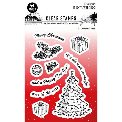 Studio Light Essentials Collection Clear Stamp - Christmas Tree - BL-ES ...