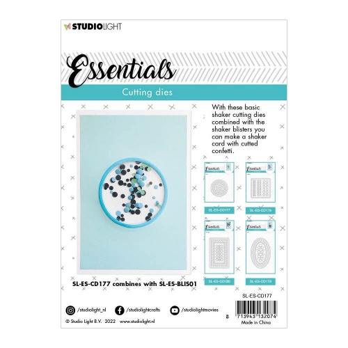 Studio Light Essentials Cutting Dies - Circle - SL-ES-CD177 | Thats Crafty
