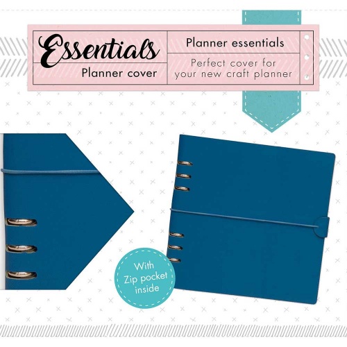 Studio Light Essentials Planner Cover - Jeans Blue - PLAN01 | Thats Crafty