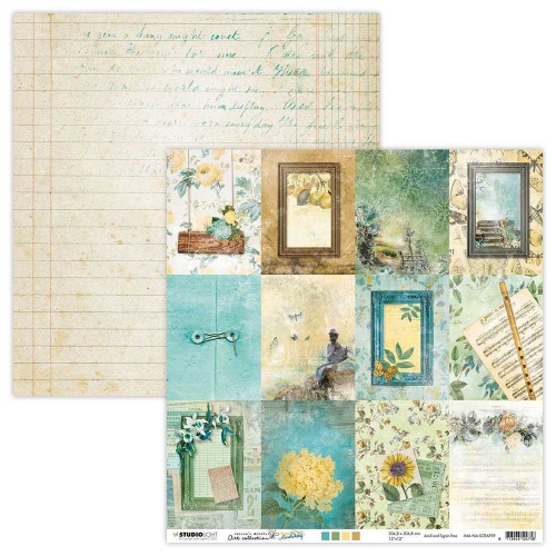 Studio Light Jenine's Mindful Art Scrapbook Paper - New Awakening ...