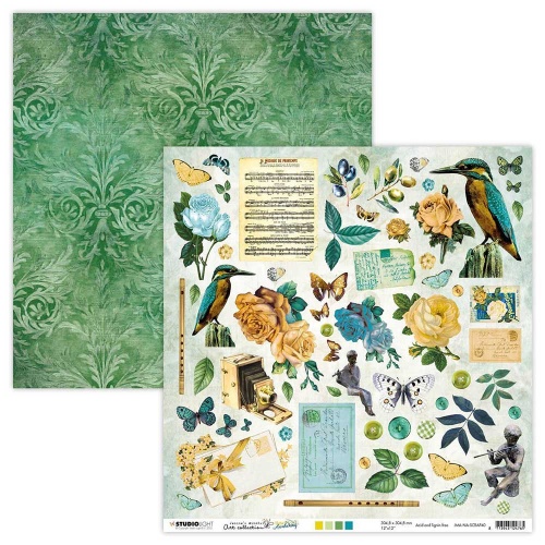 Studio Light Jenine's Mindful Art Scrapbook Paper - New Awakening ...