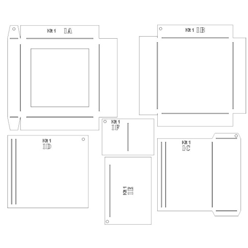That's Crafty! Journal It Box Book Templates - Set 1 | Thats Crafty