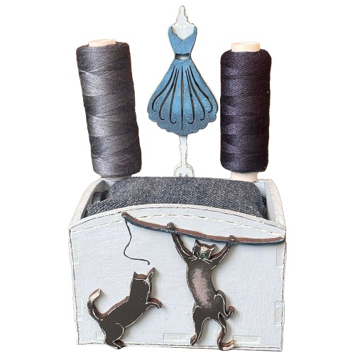 That's Crafty! Surfaces MDF Needle Box - Mannequin | Thats Crafty
