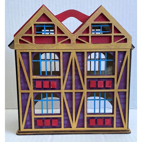 That's Crafty! Surfaces MDF Teabag House - The Royal Tea House | Thats ...