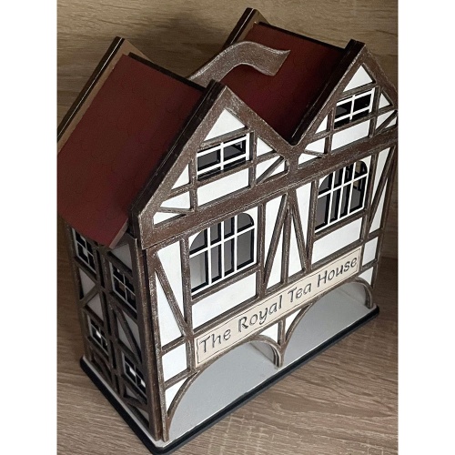 That's Crafty! Surfaces MDF Teabag House - The Royal Tea House | Thats ...