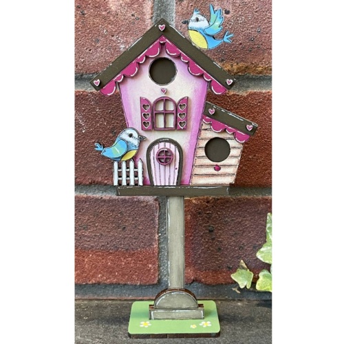 That's Crafty! Surfaces MDF Upright - Tall Bird House | Thats Crafty