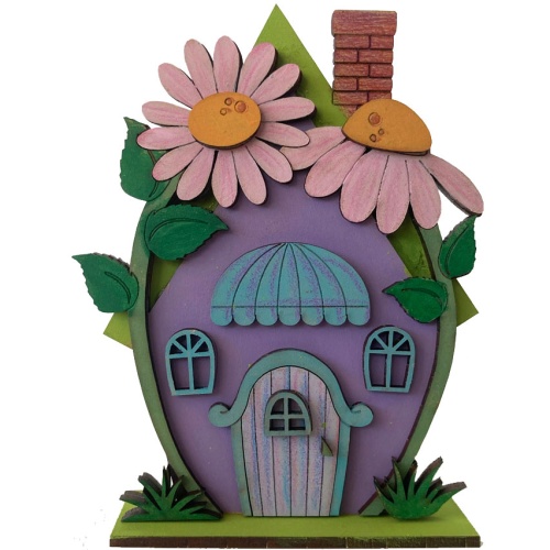 That's Crafty! Surfaces MDF Upright - Daisy House | Thats Crafty