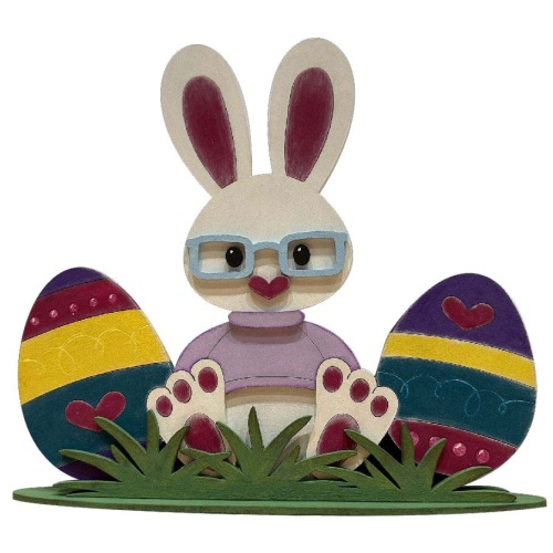 That's Crafty! Surfaces MDF Upright - Easter Bunny | Thats Crafty