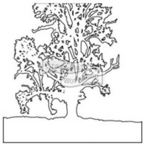 Crafter's Workshop Stencil - Mini Treescape - TCW249S | Thats Crafty